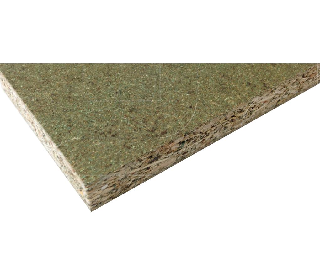 Plaat spaanderplaat waterwerend ongeschuurd 2500 x 1250 / 17 mm (per m² ...