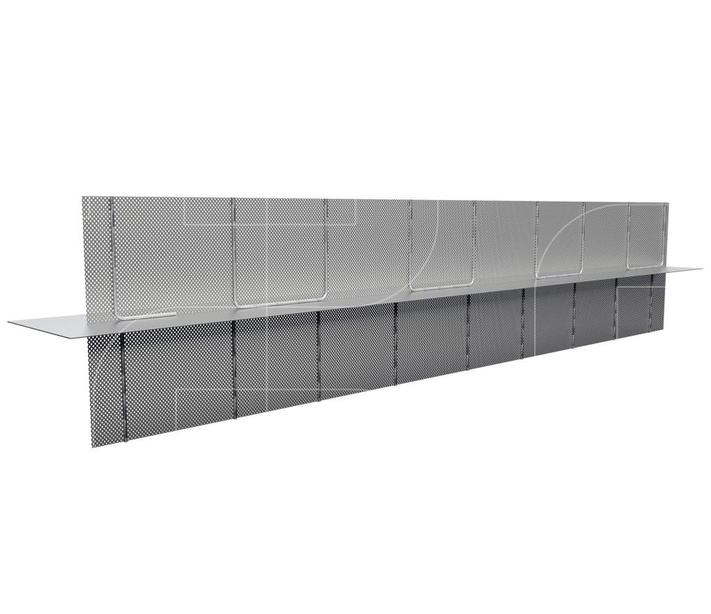 Stortonderbreking ruw S 700 mm - 2,5m - kimplaat 1,5x250 - Uniconstruct