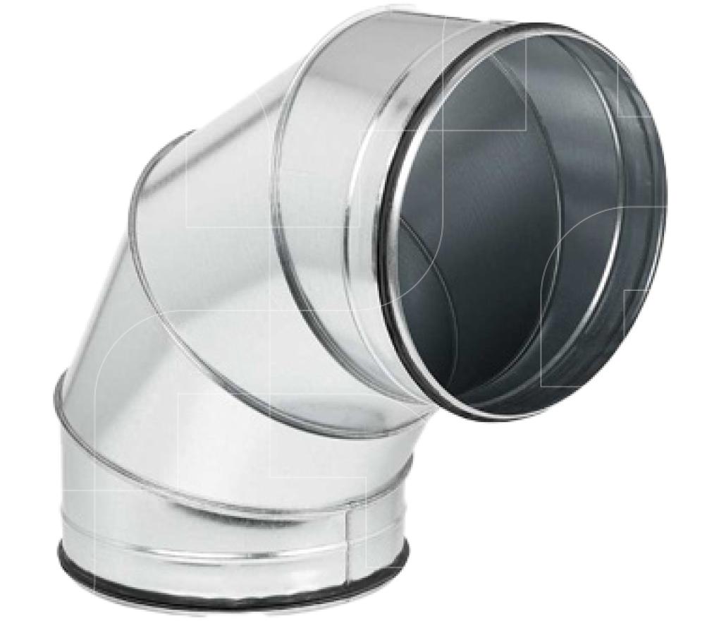 Bocht prefab 90° Ø1000 met dichting - Uniconstruct