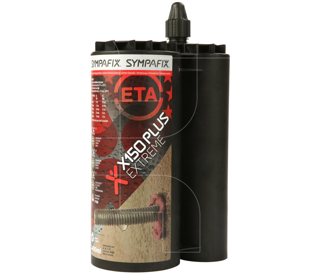 Sympafix Injectie anker X150-PLUS 585ML, pure epoxy traaghardend (1st ...