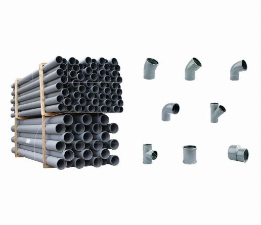 PVC buizen - Bodemuitrusting - Grondwerken - Categorie - Uniconstruct